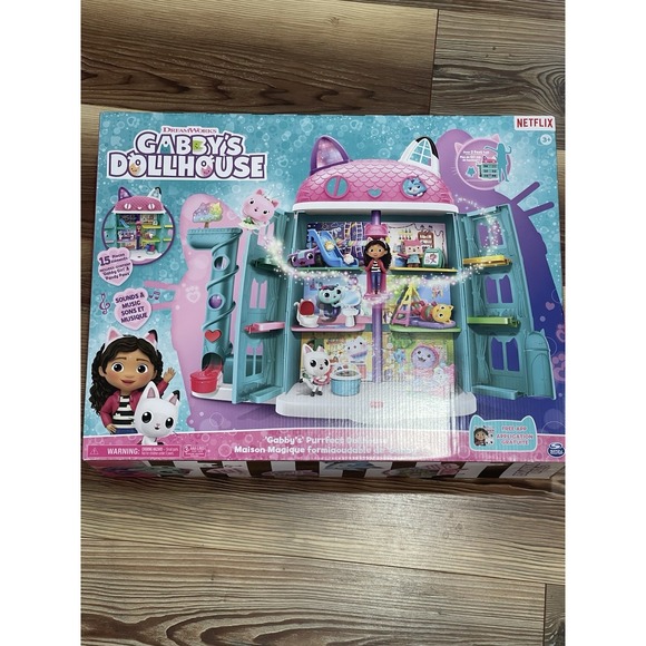Dreamworks | Toys | New Dreamworks Gabbys Dollhouse Purrfect Playset 5 ...
